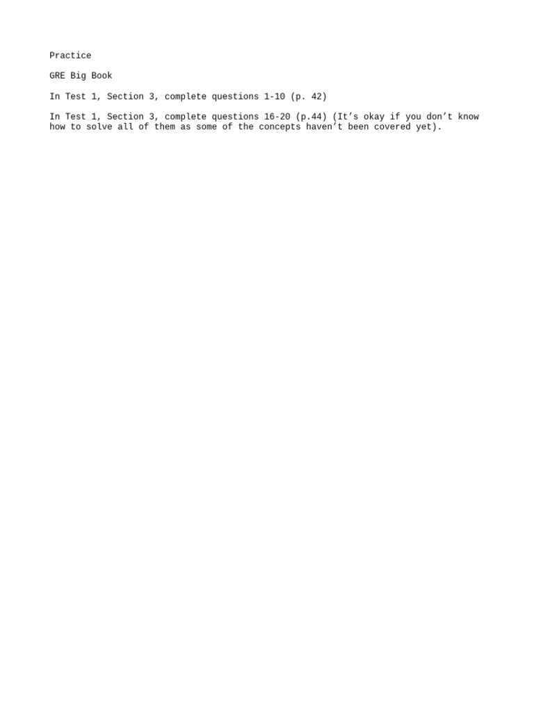 Practice | PDF