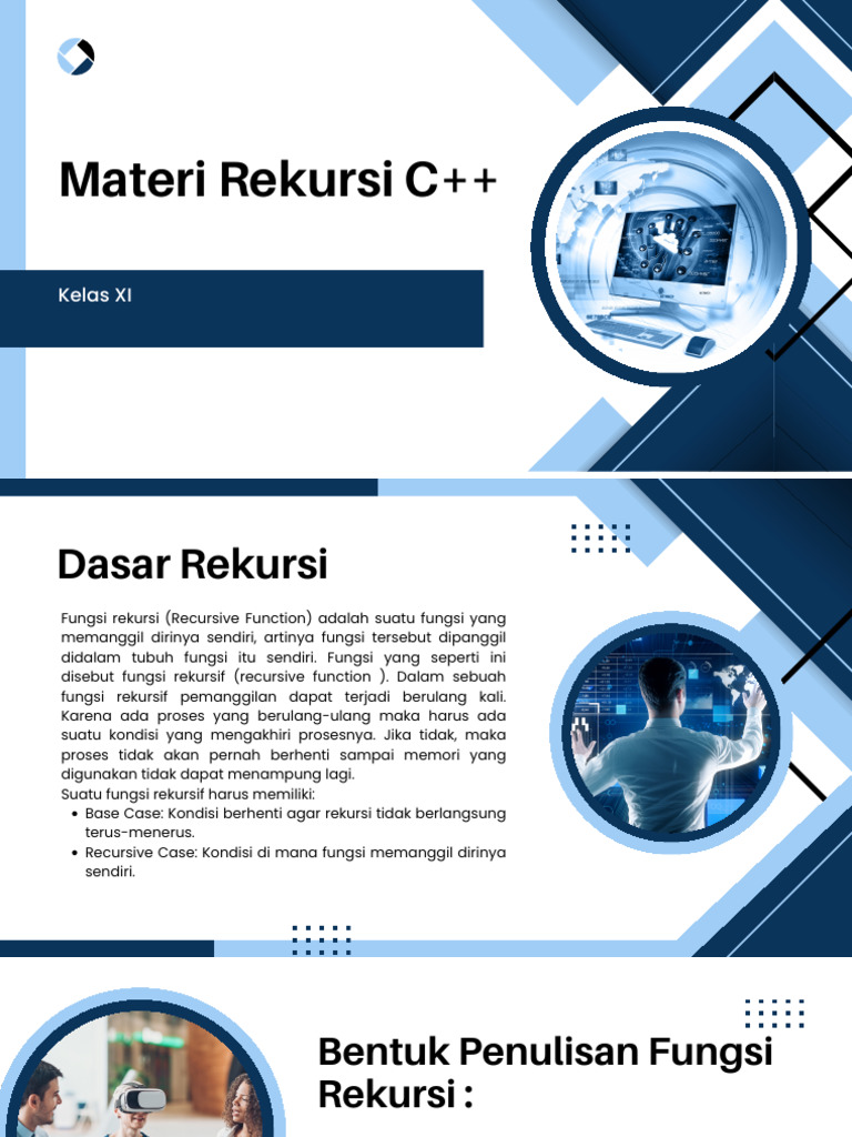 Materi Rekursi C++ | PDF