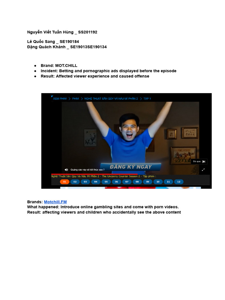 Motchill FM | PDF