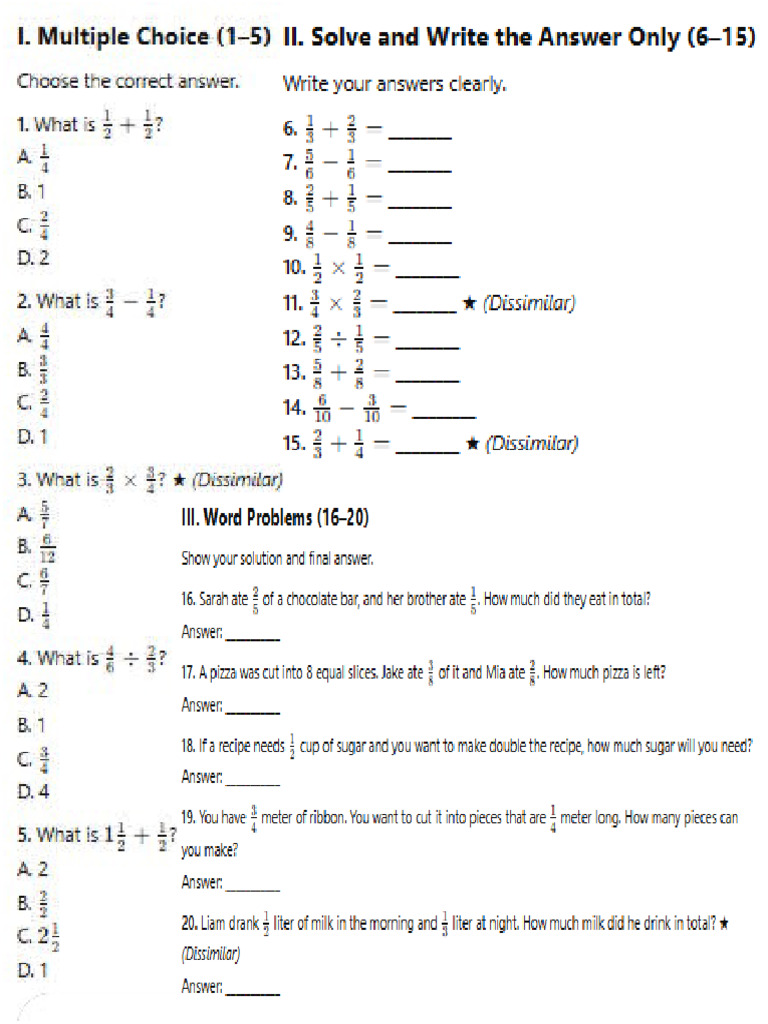 Mock Math | PDF