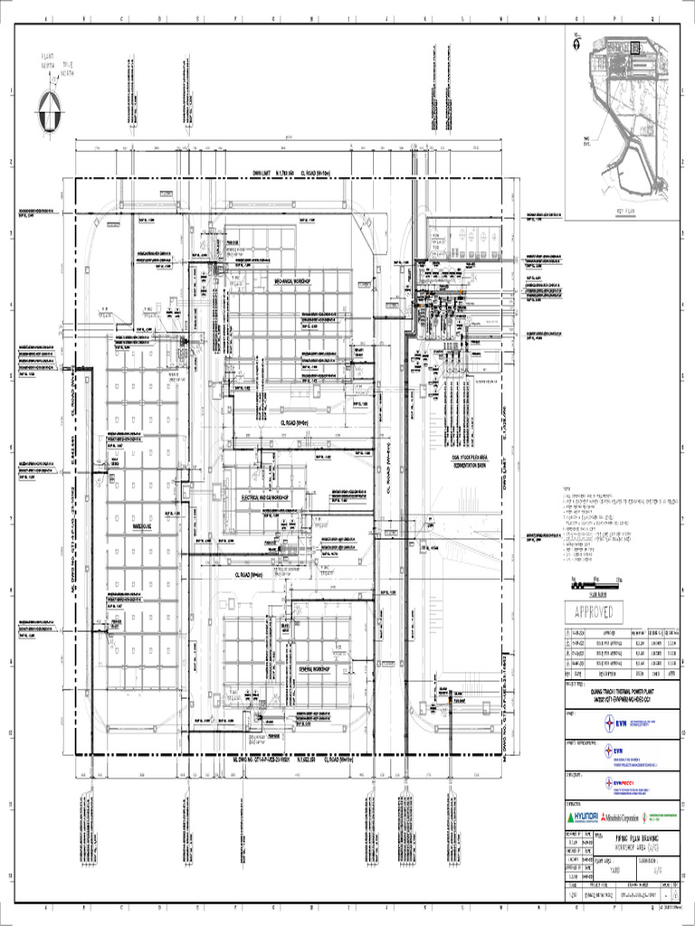 QT1 0 P USR 23 10901 - 0 - Piping Plan Drawing Workshop Area (UG) | PDF