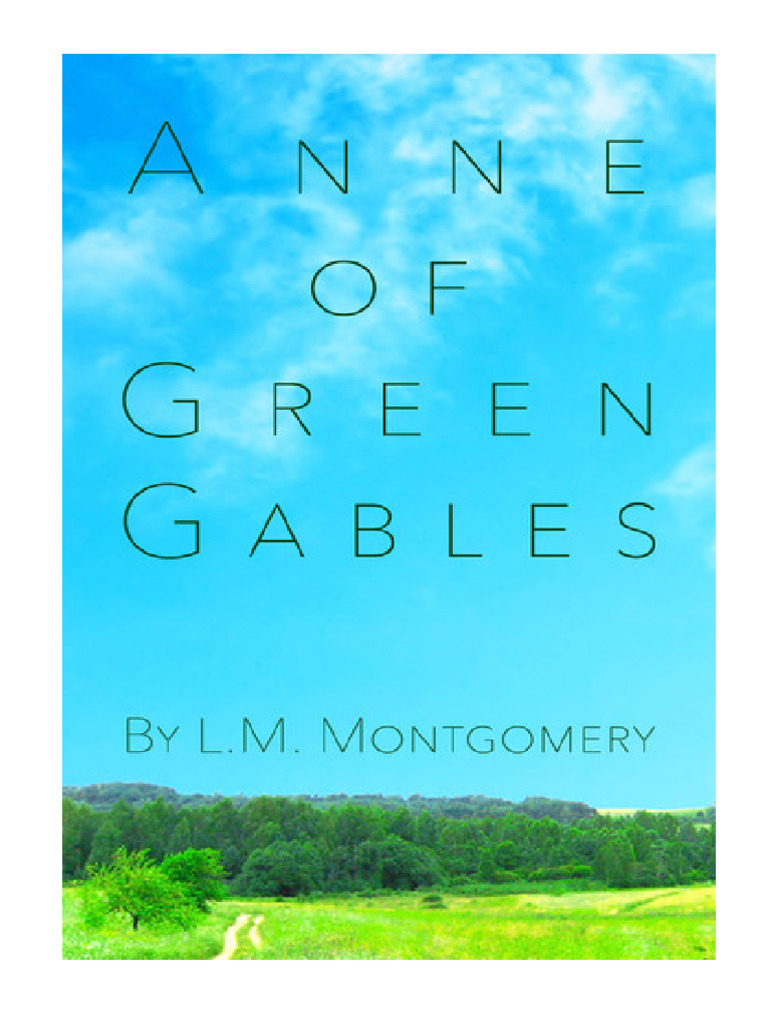 Anne of Green Gables | PDF | E Reader