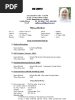 Contoh Resume Bahasa Melayu | PDF