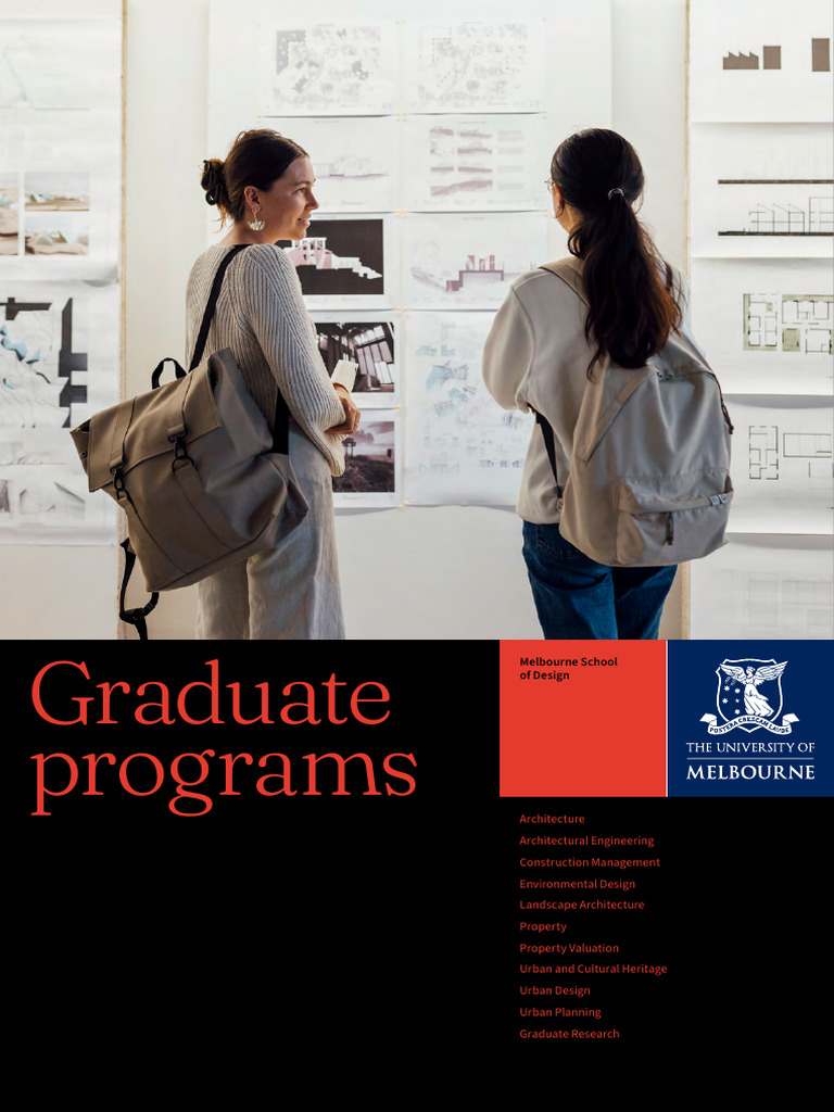 MSD Graduate Programs 2025 | PDF | Landscape Architecture | Architecture