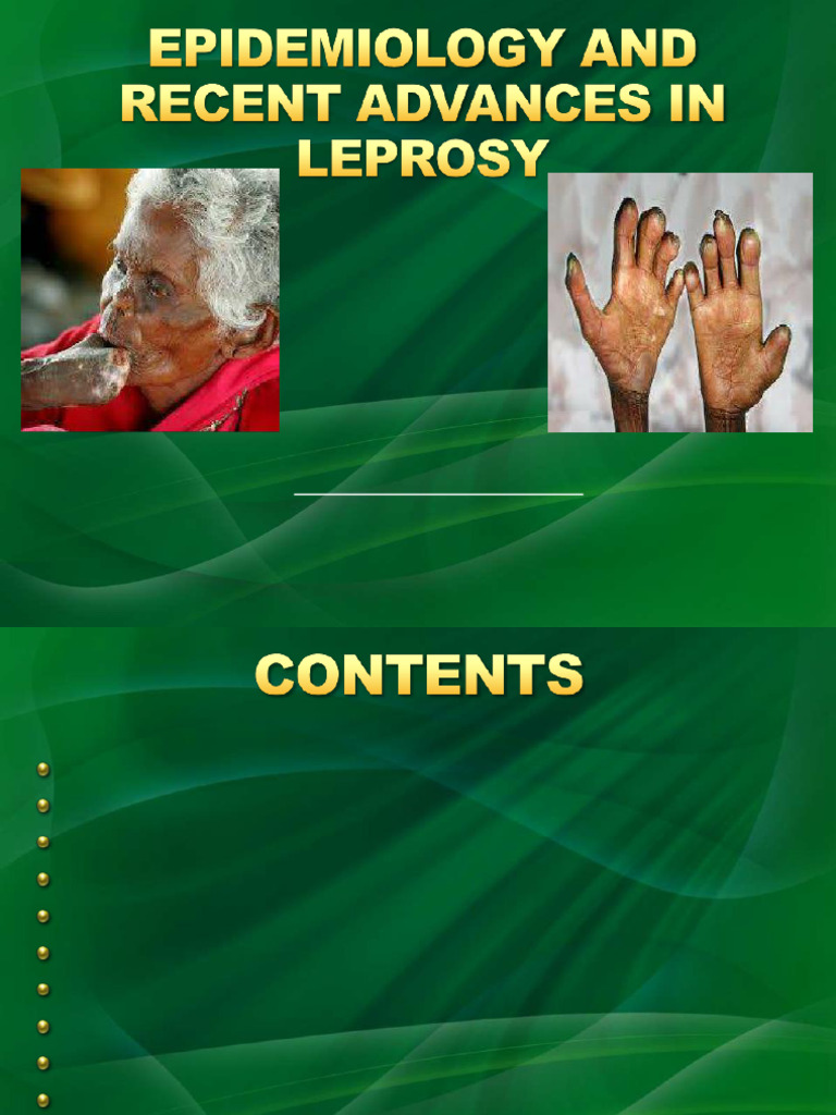 Leprosy by DR Prem Sagar | PDF | Leprosy | Medicine
