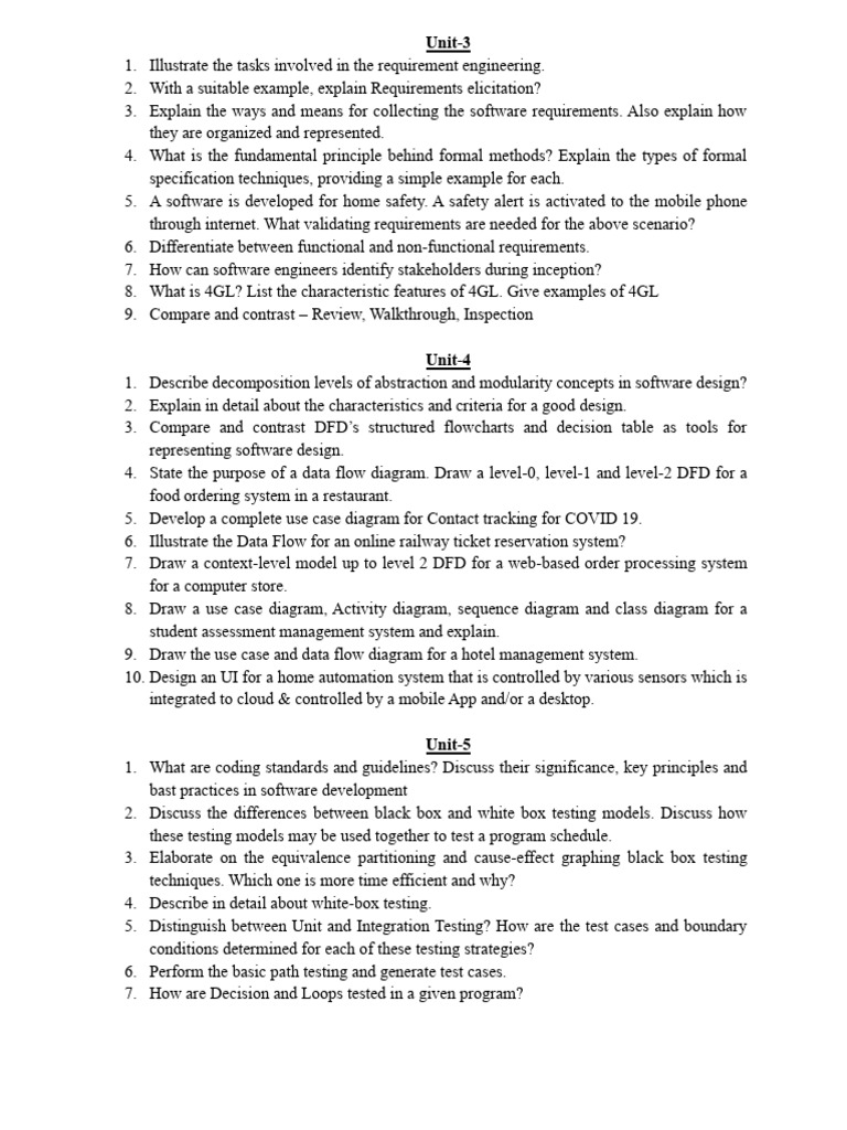 Possible 10mark Assessment2 | PDF | Software Engineering | Systems Engineering