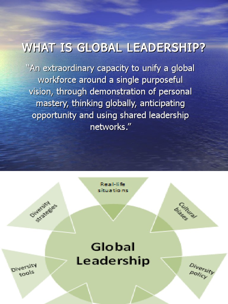 Global Leadership Essentials | PDF