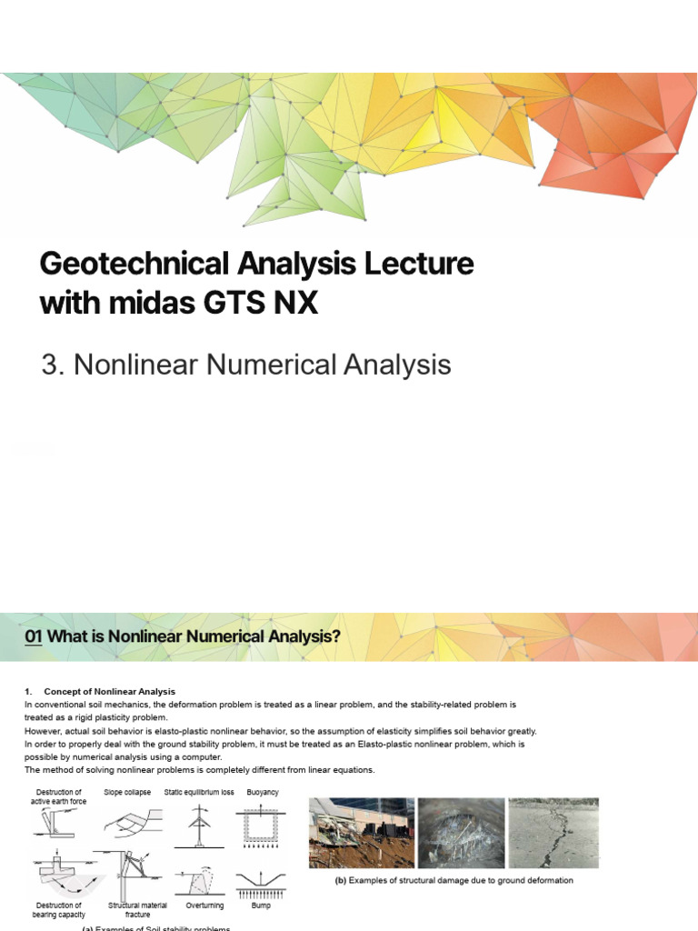 Nonlinear Numerical Analysis (Elasto-Plastic Analysis) | PDF ...