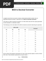 BCD To 7-Segment Converter - Truth Table and K-Maps | PDF | Binary Coded Decimal | Computer ...