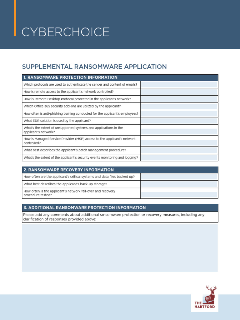 Hartford Ransomware App | PDF | Insurance | Ransomware
