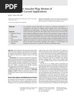 Vascular Plug - Abbott - Amplatzer Vascular Plug | PDF | Interventional ...