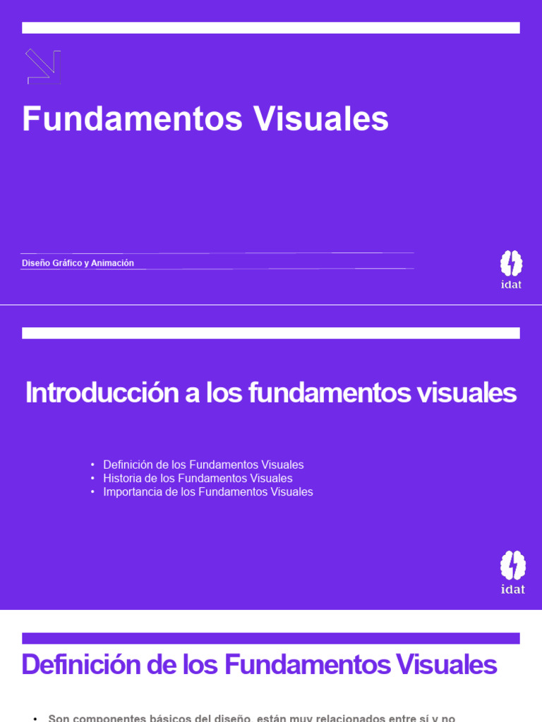 FUNDAMENTOS VISUALES 1 DIAT | PDF | Diseño | Color