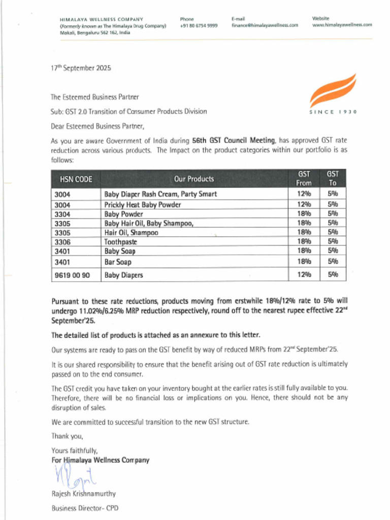 Trade Communication Price List 17.09.2025 | PDF