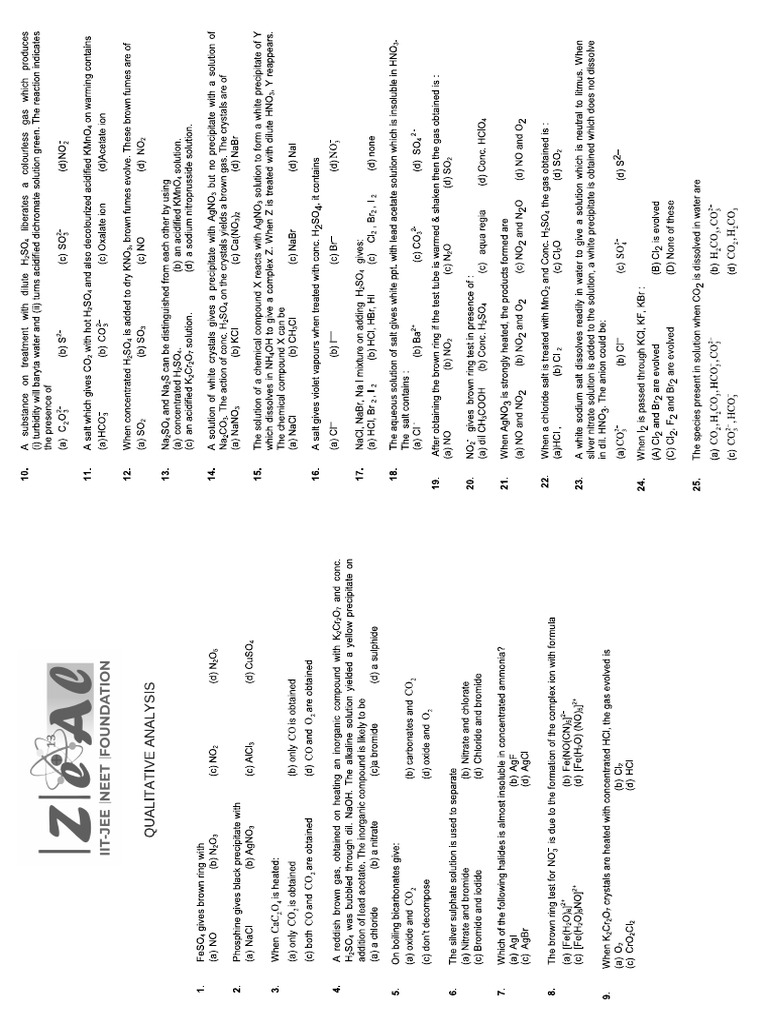 Salt Test 1 | PDF