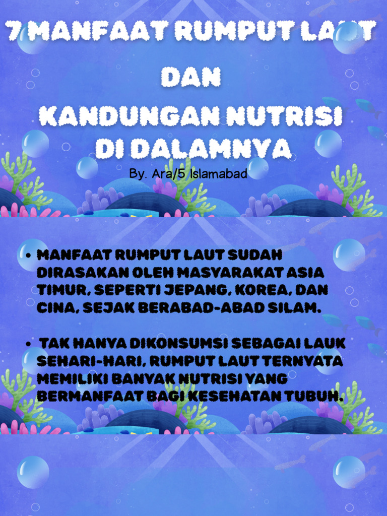 Gh Ara Rumput Laut | PDF