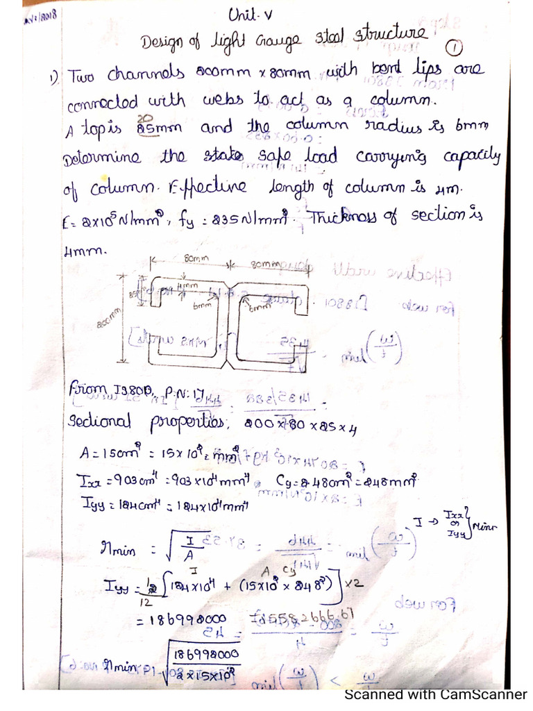 Design of Steel Structure | PDF