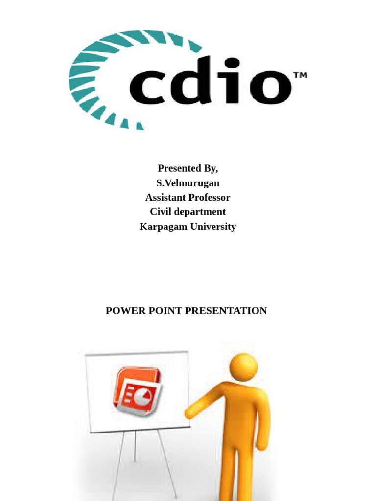 Cdio Velmurugan | PDF