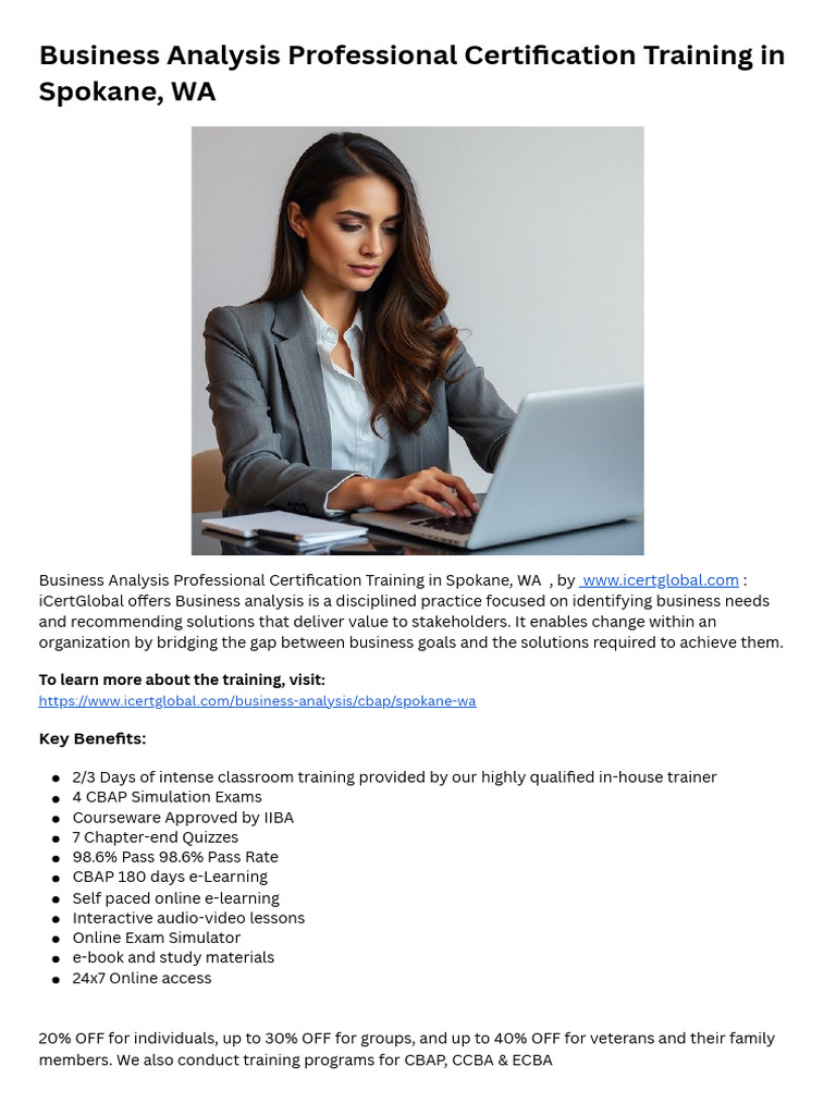 BA in Training Spokane, WA | PDF