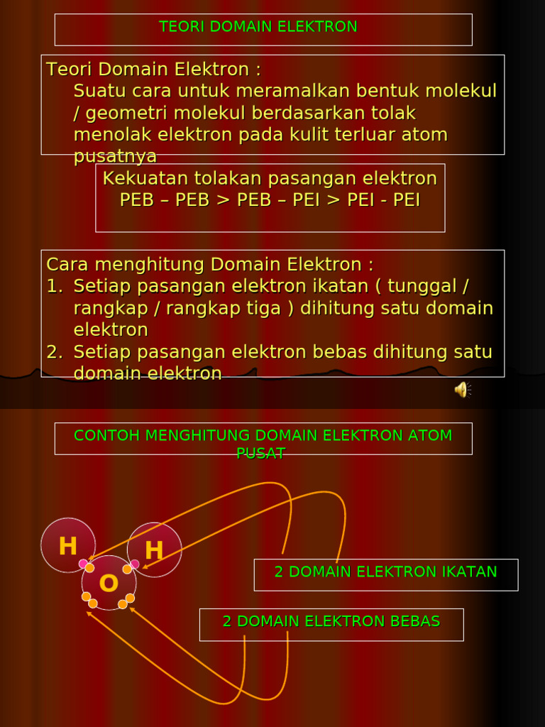 Teori Domain Elektron dan Hibridisasi | PDF