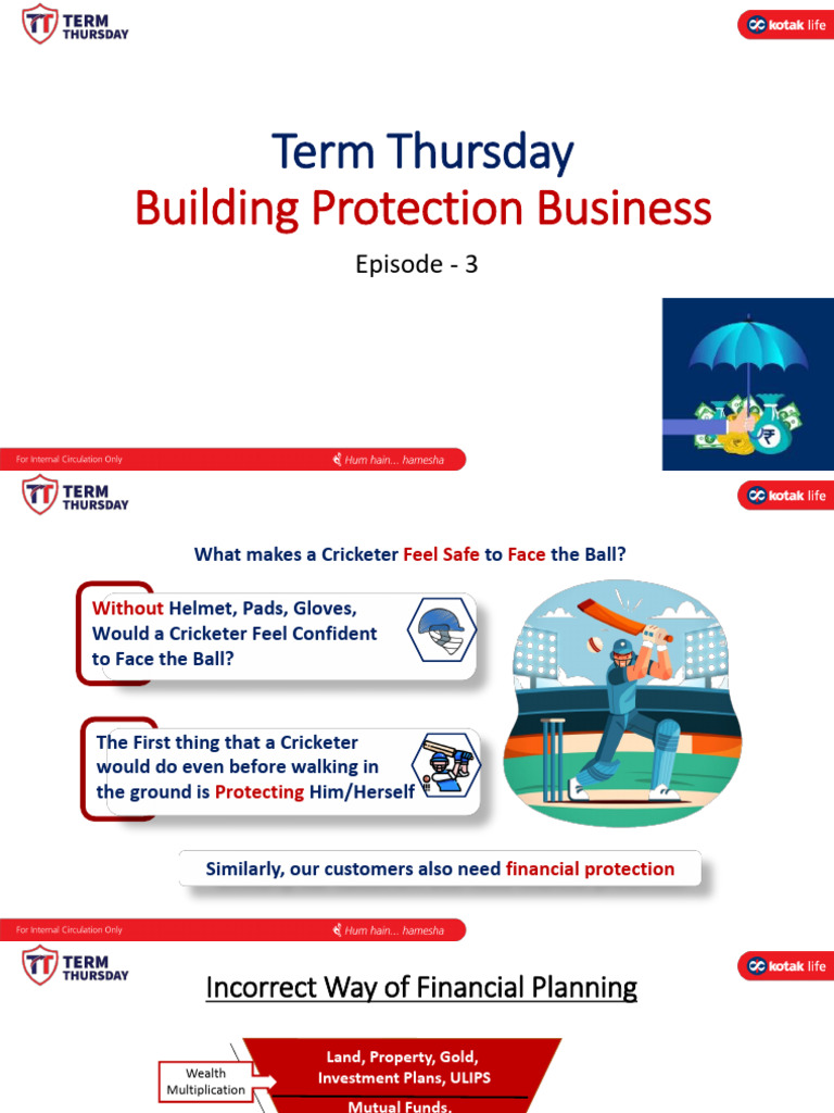 Term Thursday Edition - 3 Financial Pyramid Training Deck | PDF | Insurance | Financial Services