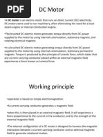 DC Motors | PDF | Electric Motor | Physical Quantities