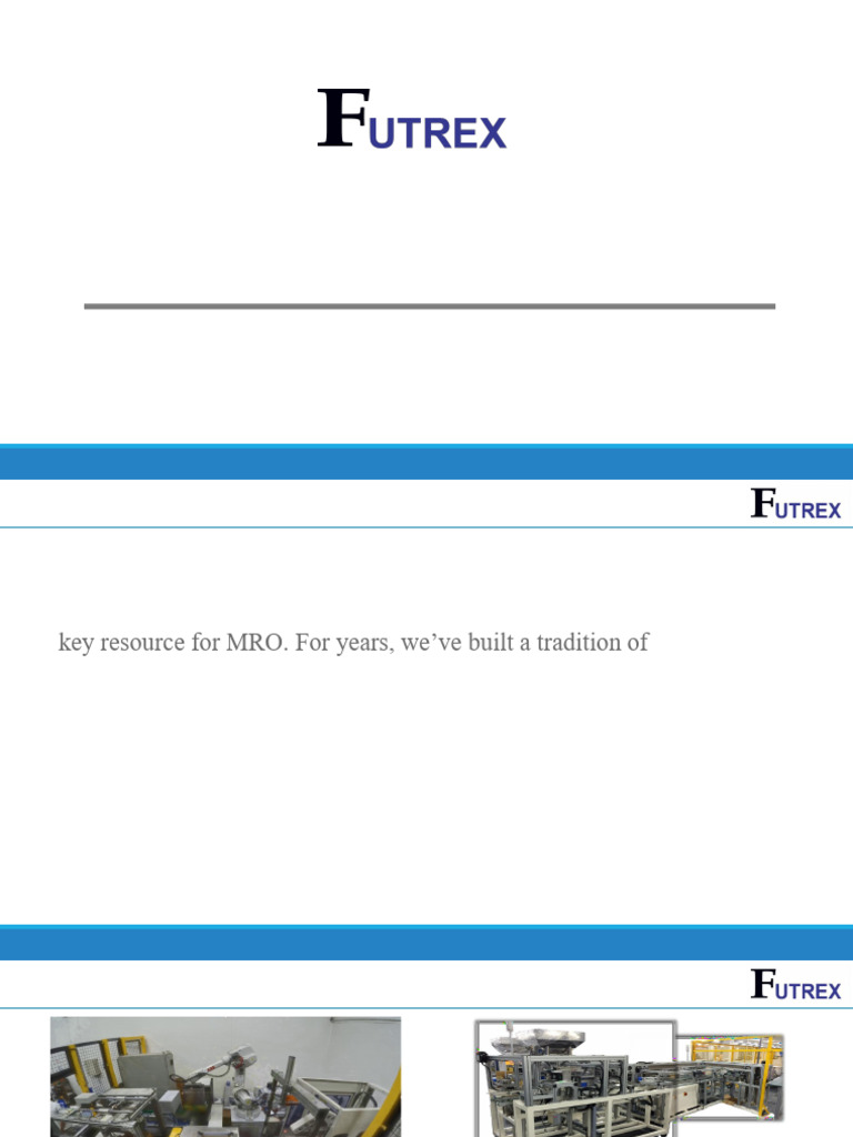Futrex Technology: MRO Solutions Provider | PDF | Semiconductor Device ...