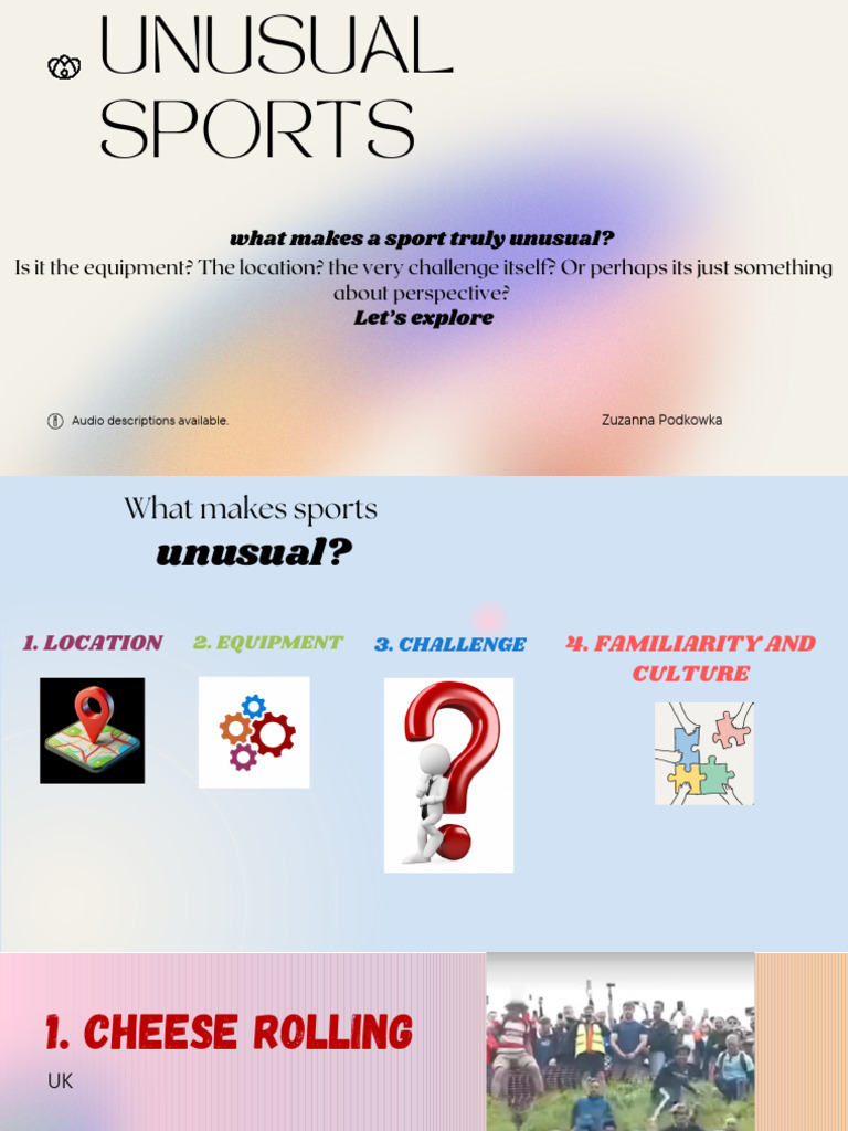 Unusual Sports | PDF