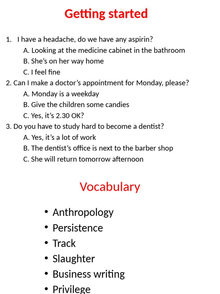 Chapter 2 Getting Started | PDF