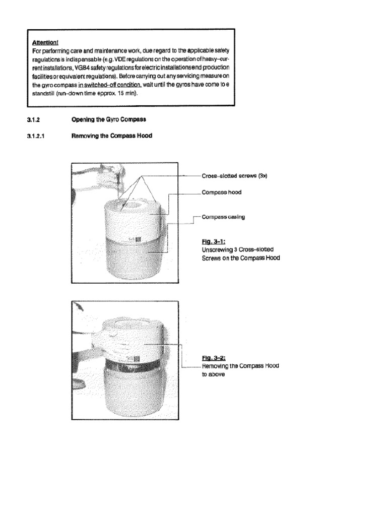 Gyro Compass Gyrostar Liquid Test | PDF