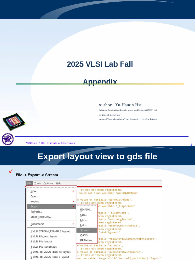 VLSI Lab Appendix | PDF | Digital Electronics | Integrated Circuit