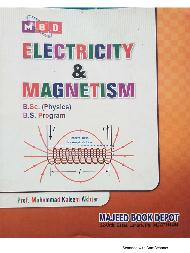 Kaleem Akhtar Electricity and Magnetism | PDF