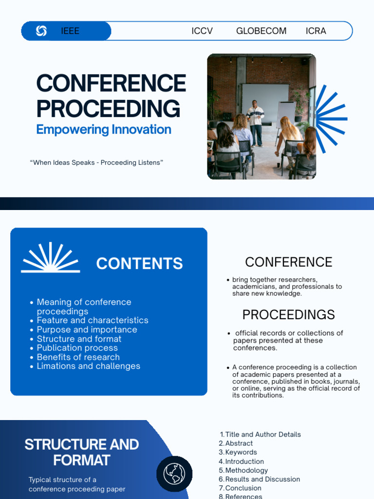 Conference Proceeding | PDF | Abstract (Summary)