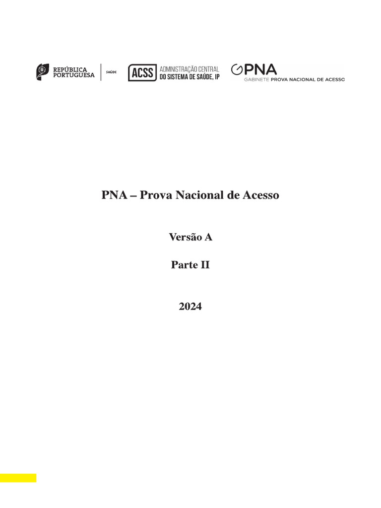 PNA 2023 1 Parte | PDF