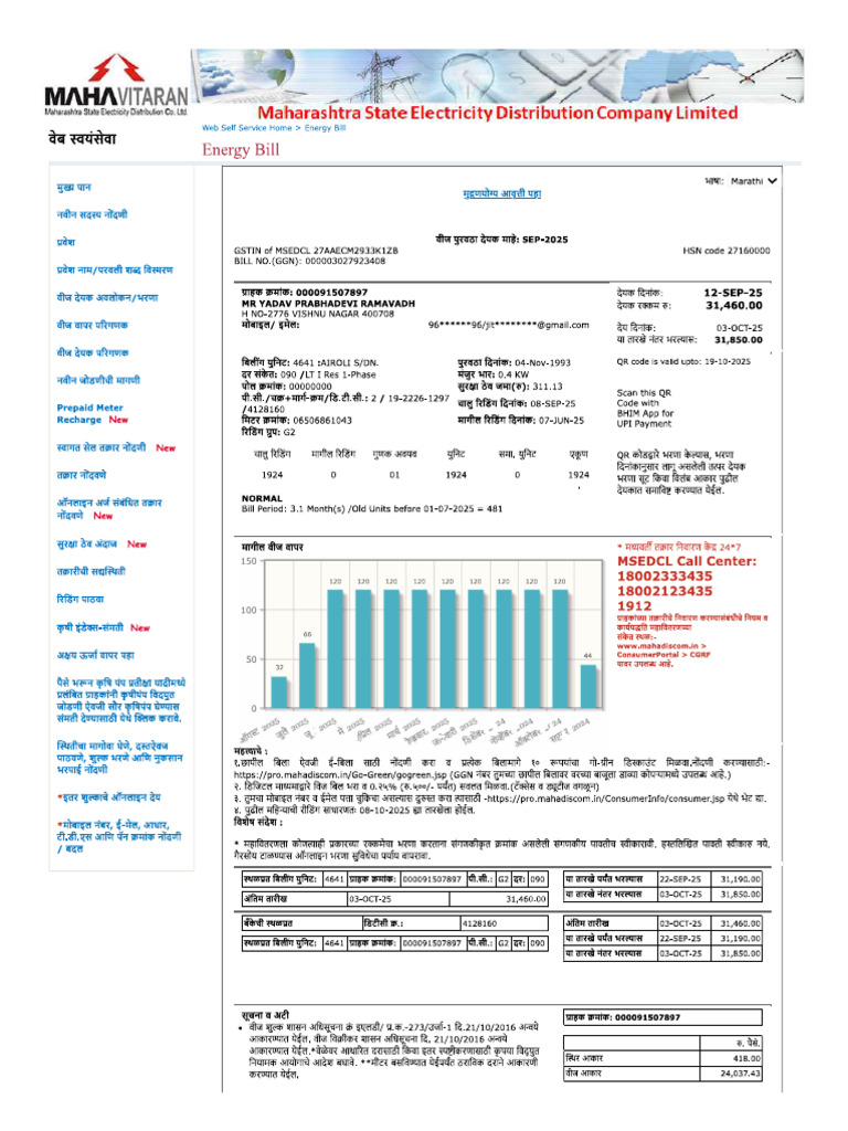 Light Bill | PDF