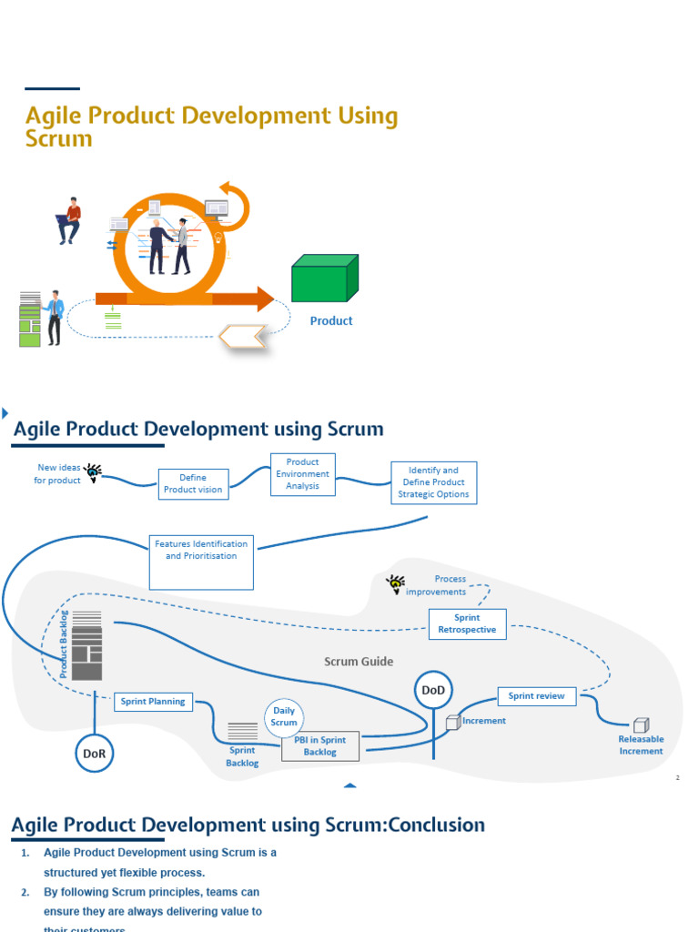 Agile Product Development with Scrum Guide | PDF | Scrum (Software ...