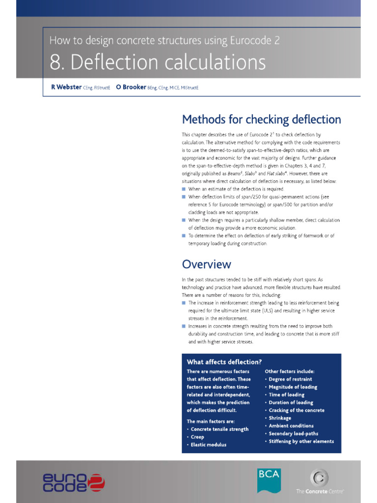 How To Design Concrete Structures Using Eurocode 2 Page 63-70 | PDF