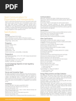 Genus-Agrim Single Phase Meter Specs | PDF | Relay | Modem