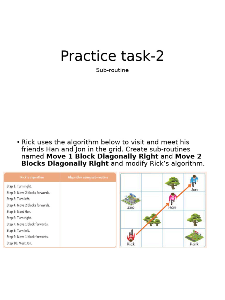 YEAR 4 Practice Task 2 | PDF