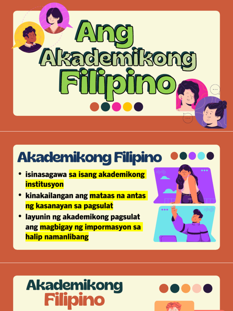 Akademikong Pagsulat Sa Filipino | PDF