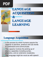 Theories of First Language Acquisition | PDF | Reinforcement | Language ...