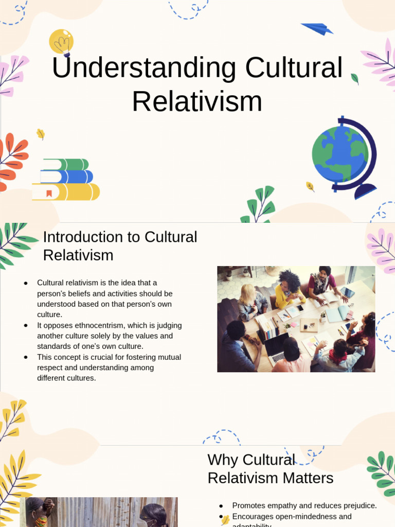 Understanding11 - 12 q1 3 Wk3 Understanding Cultural Relativism | PDF ...