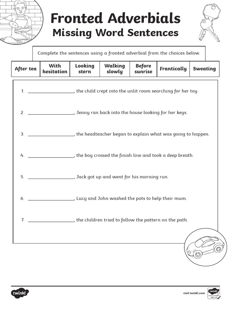 Fronted Adverbial | PDF