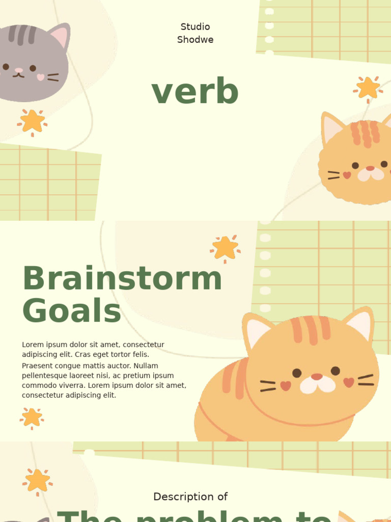 Green and Yellow Cute Brainstorm Presentation - 20251023 - 135827 - 0000 - 122353 | PDF