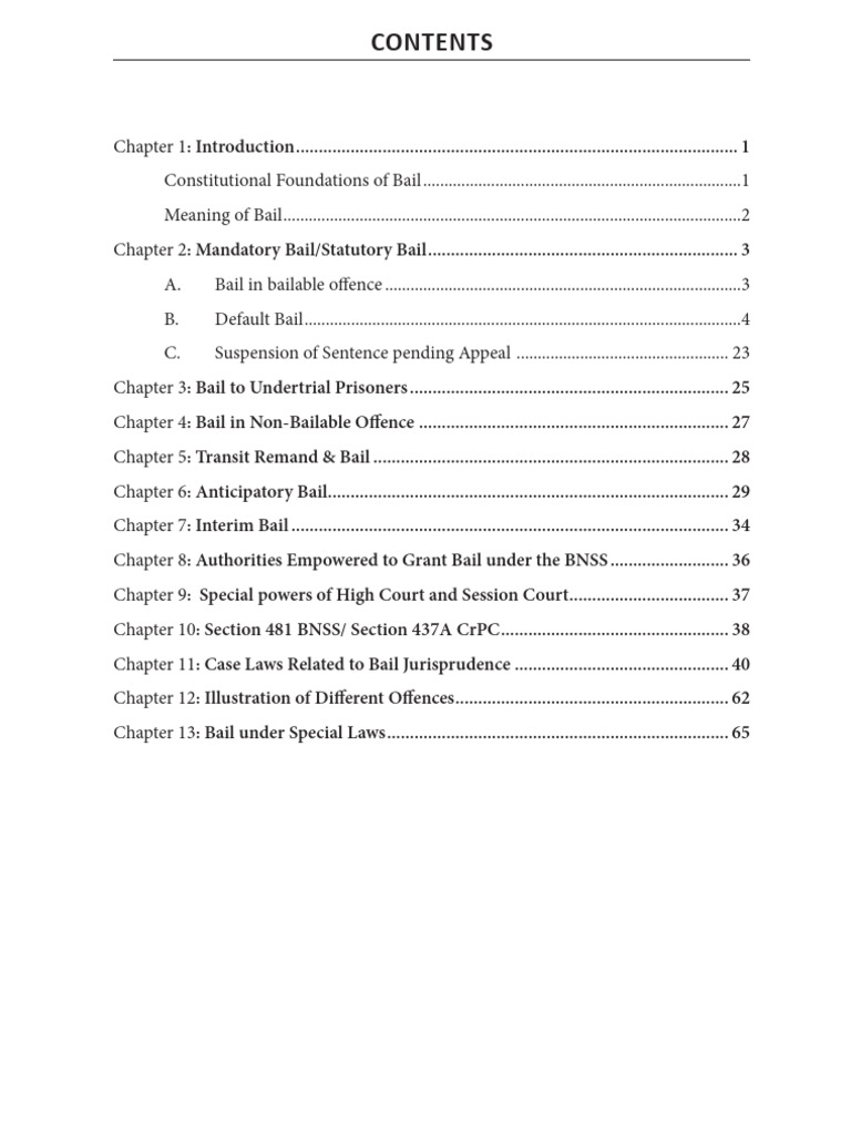 Bail | PDF | Bail | Arrest