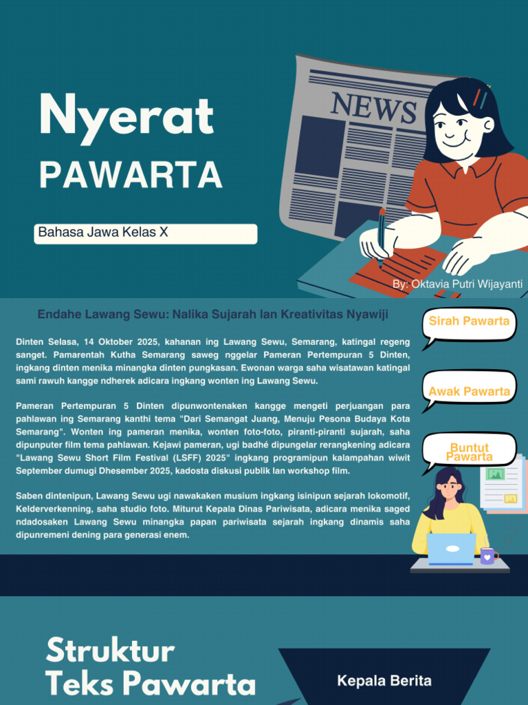 Materi Teks Pawarta Pertemuan 2 - 20251029 - 074946 - 0000 | PDF