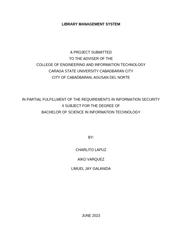 Library Management System Overview | PDF | Libraries | Usability