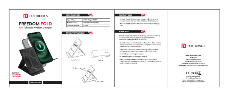Freedom Fold User Manual | PDF