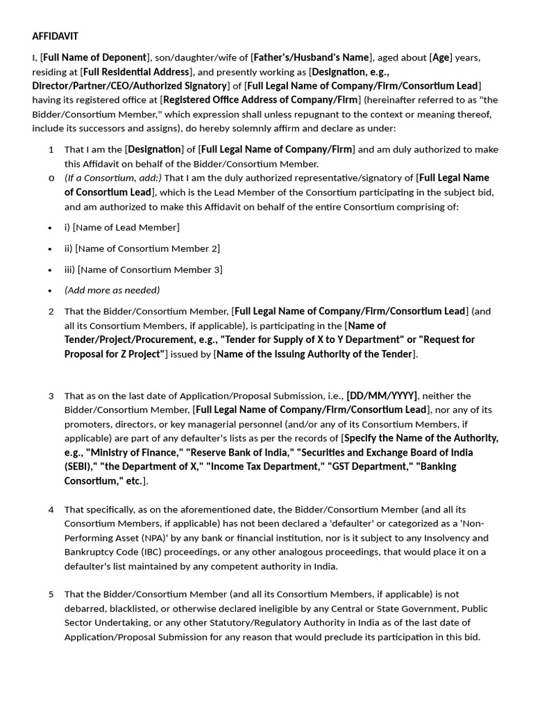 Affidavit | PDF | Notary Public | Affidavit