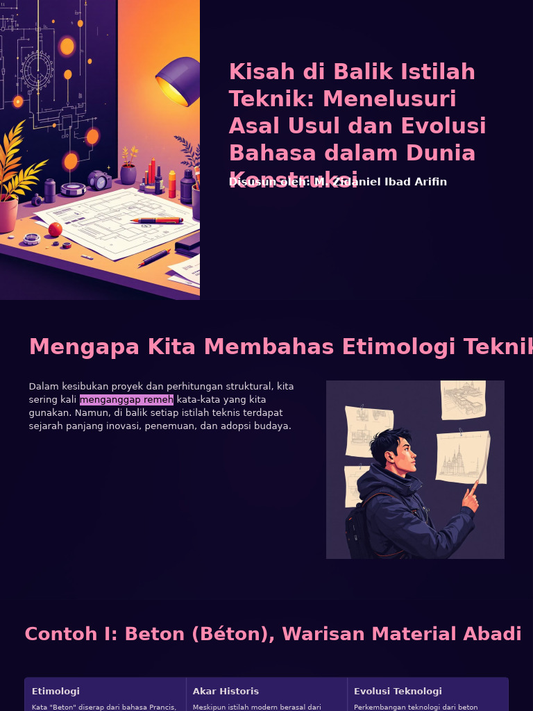 Etimologi dan Evolusi Istilah Teknik | PDF