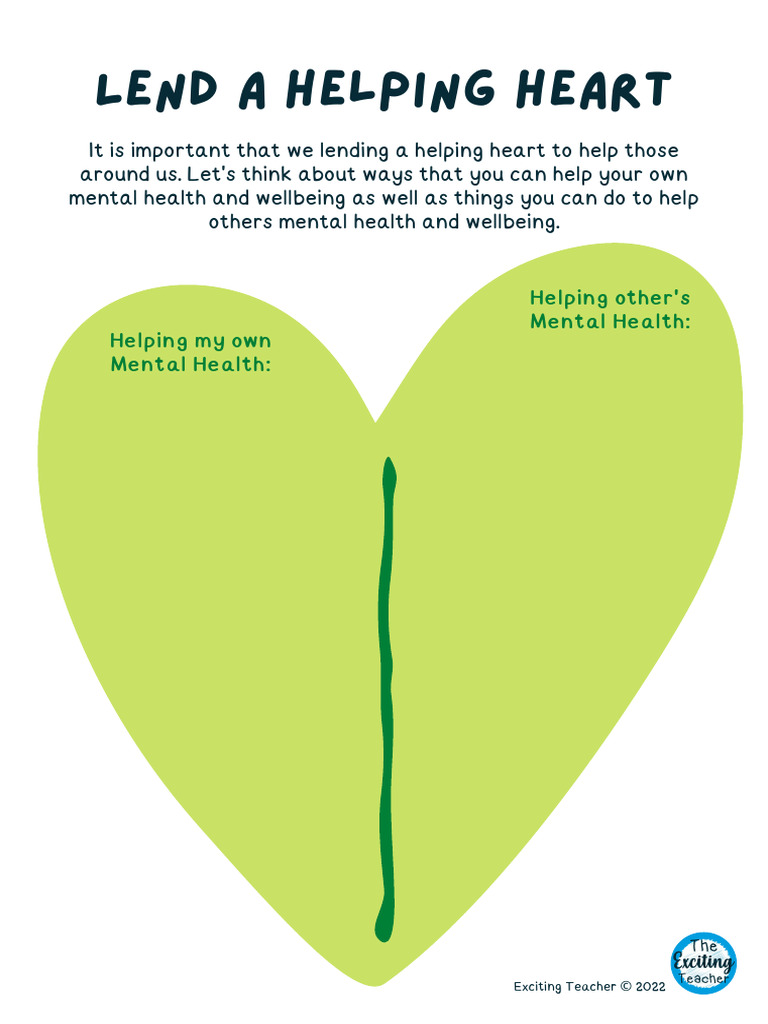 Lend A Helping Heart by Exciting Teacher | PDF